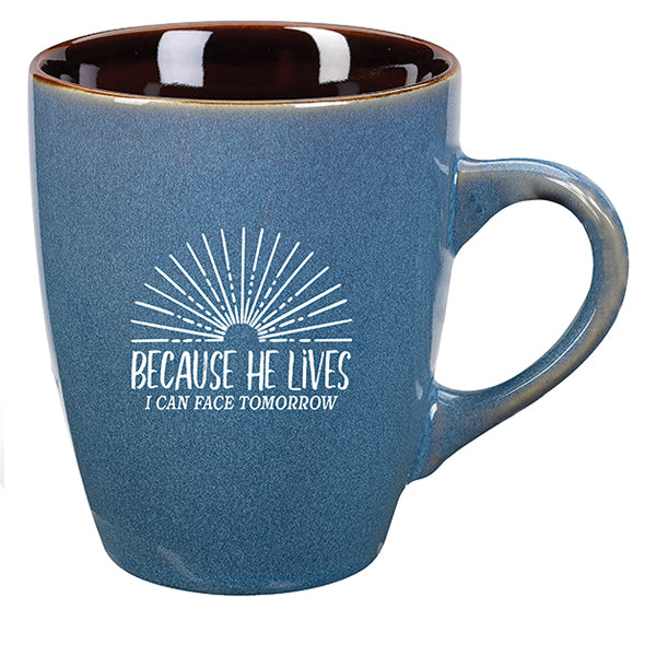 Because He Lives Mug – Gaither Online Store