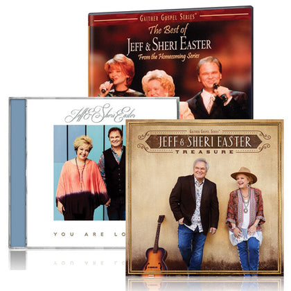 The Best Of Jeff & Sheri Easter DVD w/ You Are Loved CD & Treasure CD ...